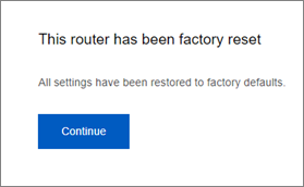 How to set up a Linksys Mesh router after a reset - Linksys Support