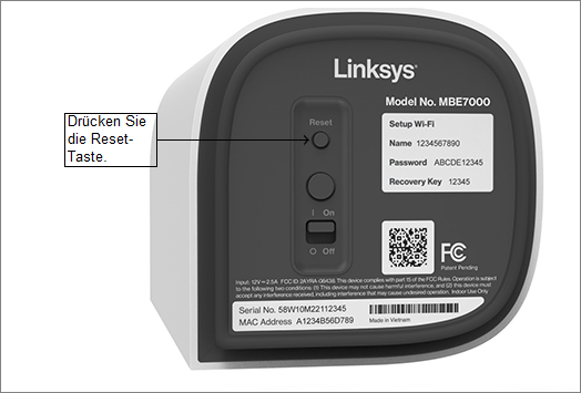 Den Linksys Mesh-Router einrichten - Linksys Support